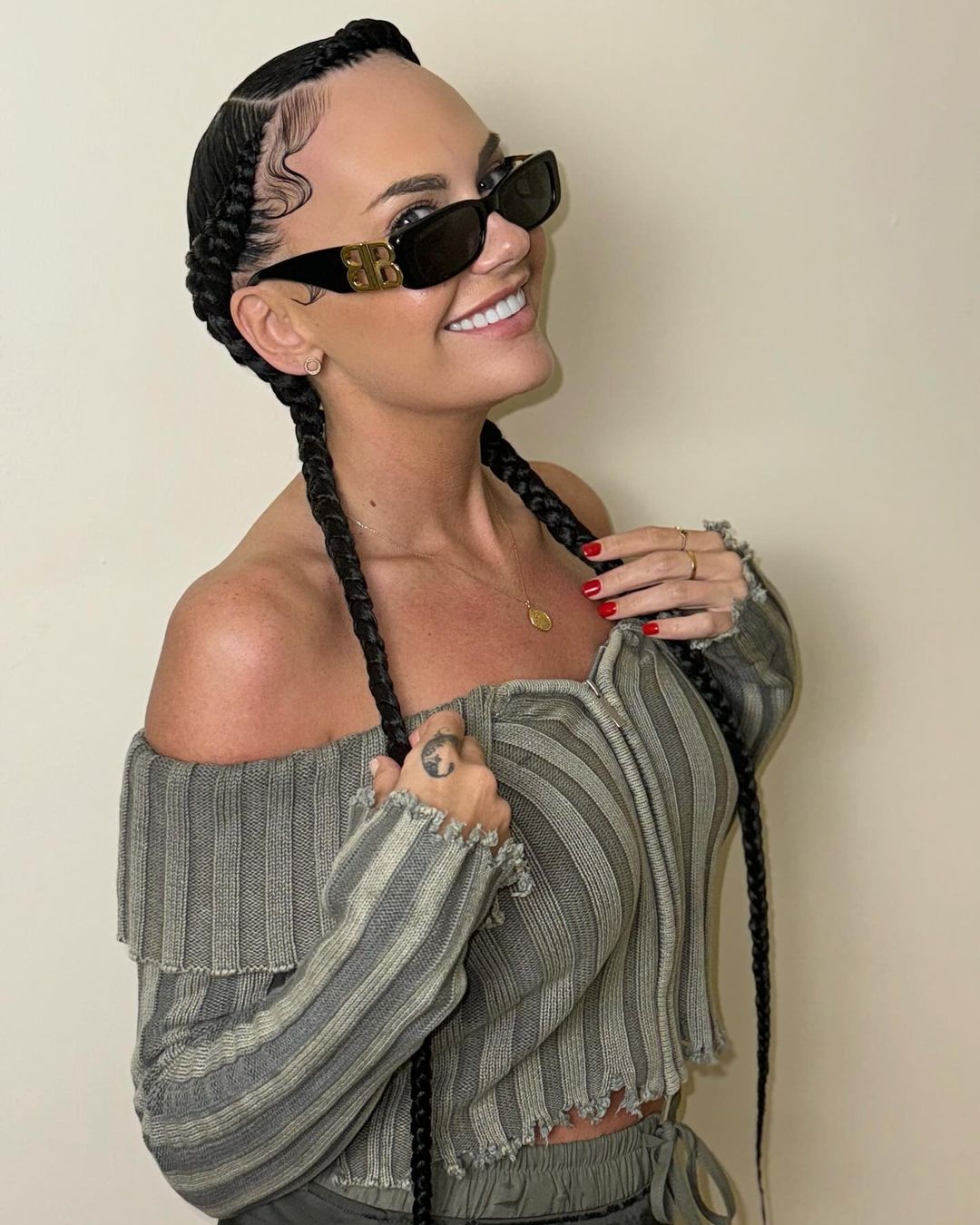 How to French Braid Curly Hair