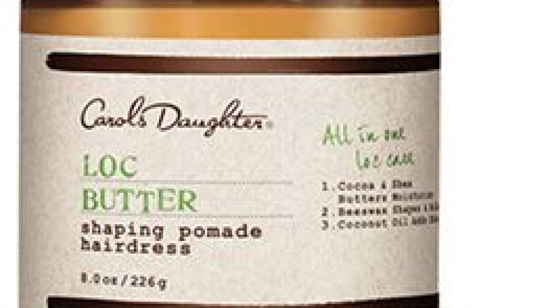 SHOP: Carol's Daughter Loc Butter (8 oz.) | NaturallyCurly