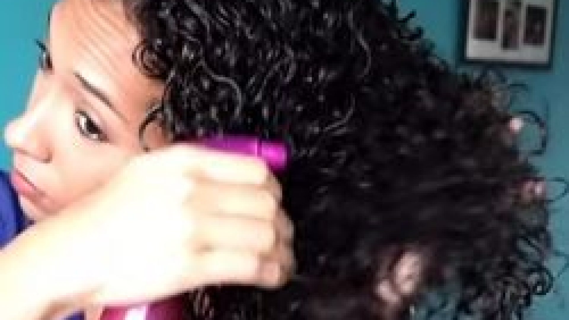 The Rake And Shake Method For Softest Touchable Curls Naturallycurly