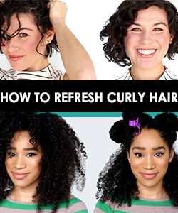 How to Style Curly Second Day Hair | NaturallyCurly