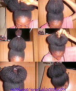 How to Get a Really Big Natural Hair Bun | Beautycon.com