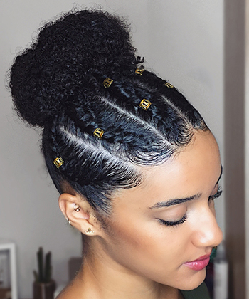 6 Natural Hair Puff Styles for 2018