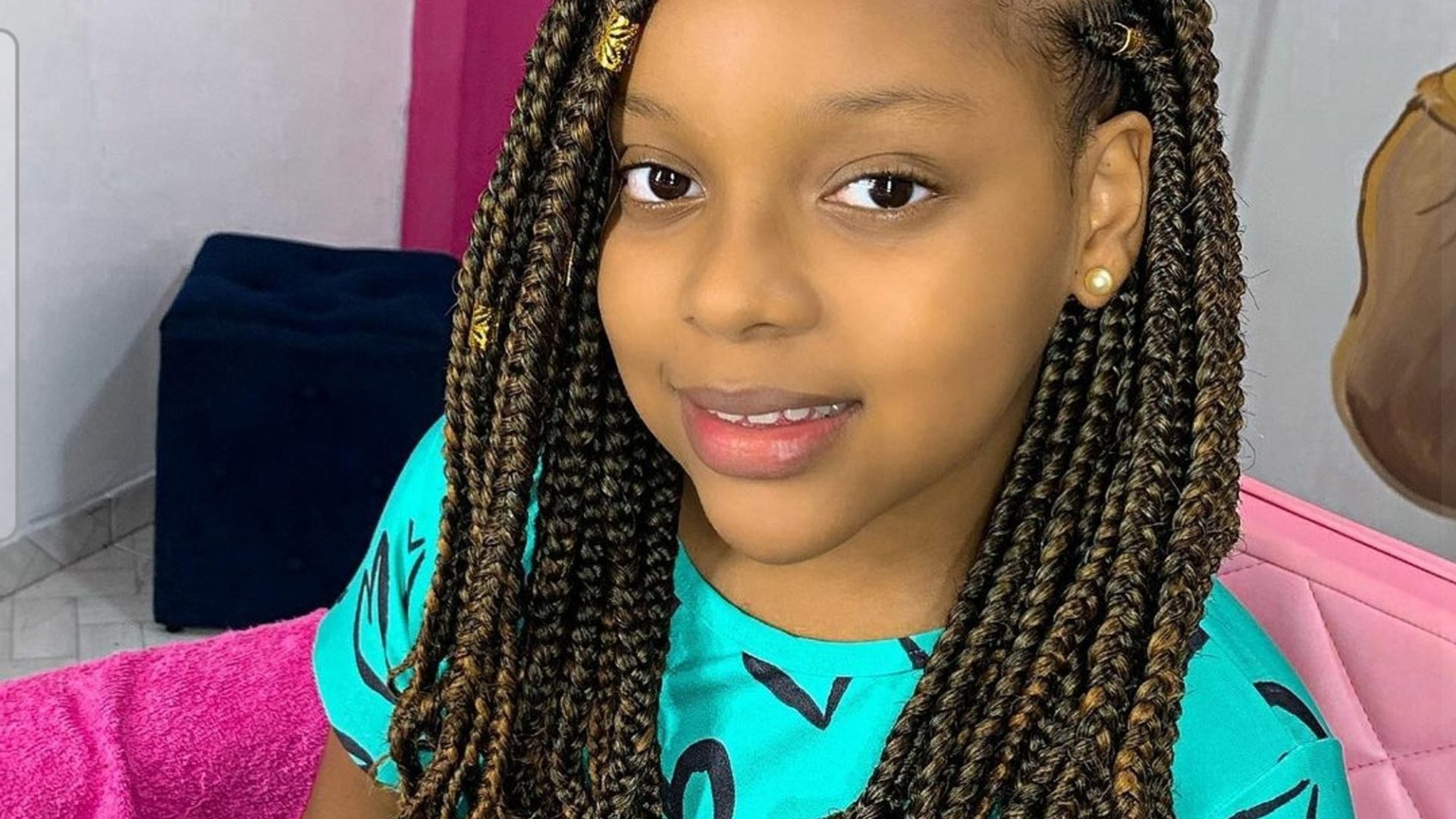 20 Box Braids Hairstyles for Kids
