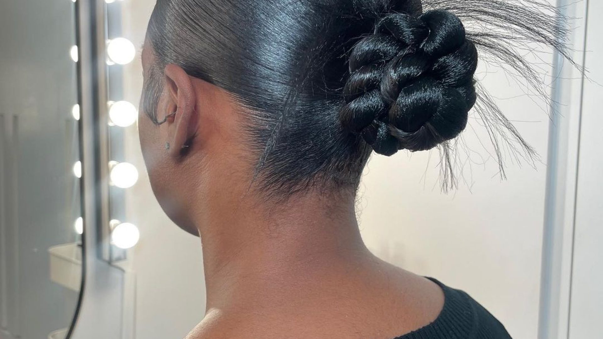 12 Ballet Bun Hairstyles For Curly Hair