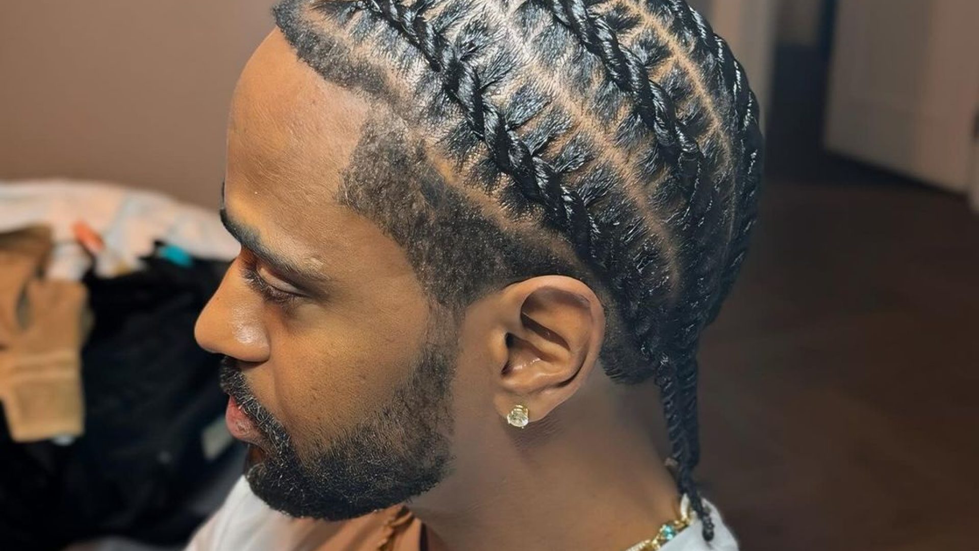 18 Straight-Back Braided Styles For Guys