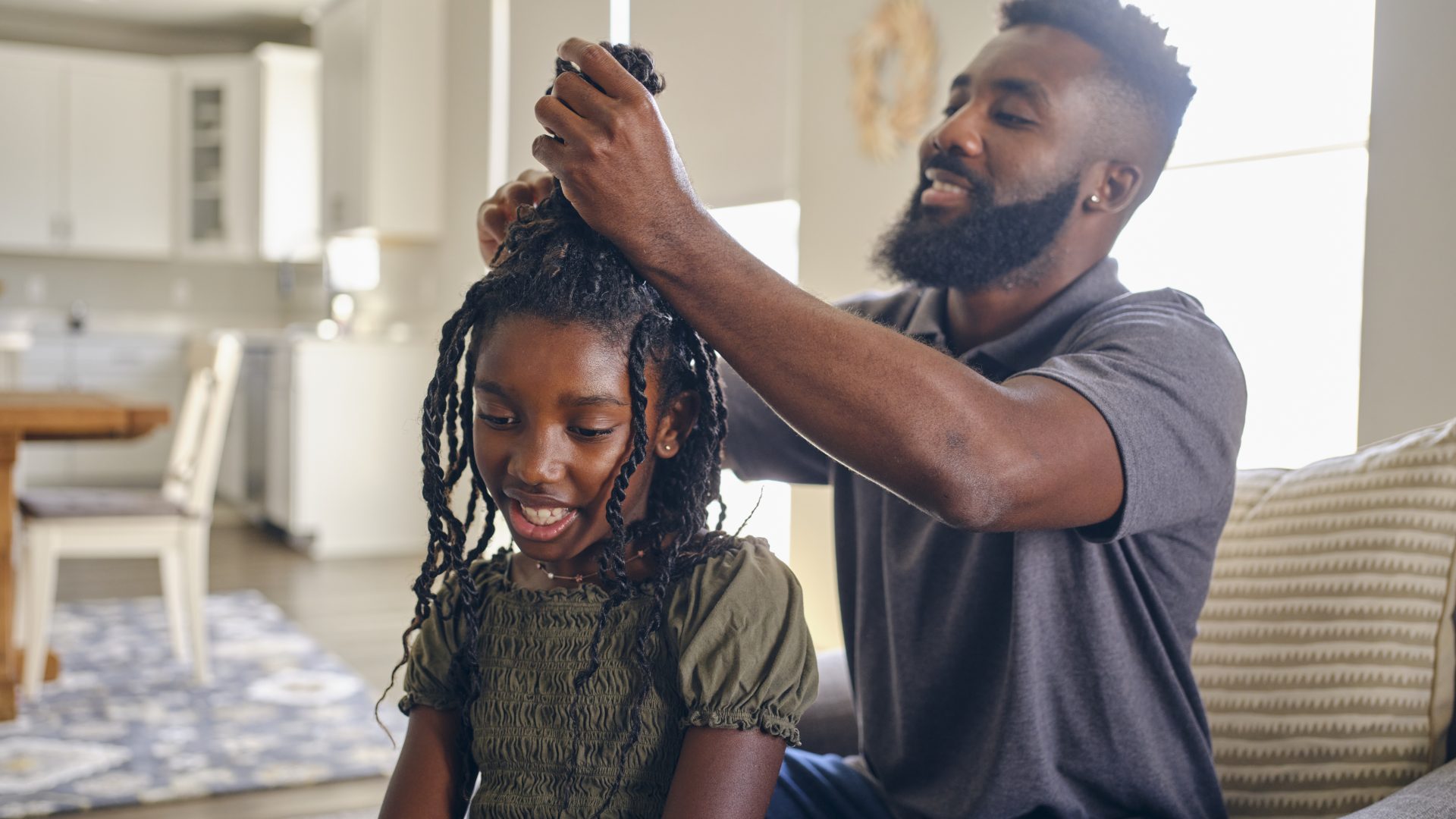 The Growing Trend of Dads Doing Their Kids' Hair